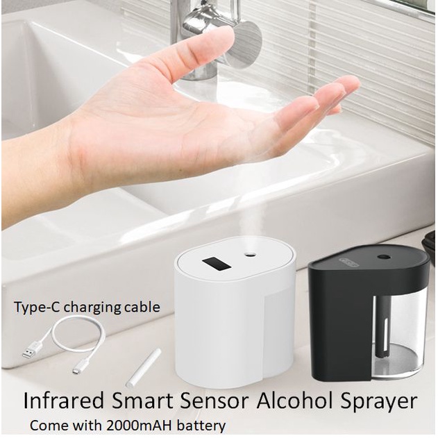 infrared smart sensor alcohol sprayer mini sterilization atomization ...