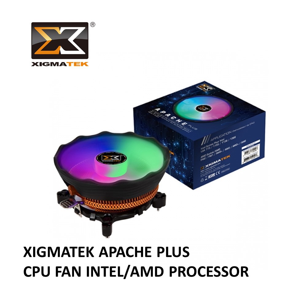 Xigmatek Apache Plus RGB CPU cooler | Shopee Malaysia