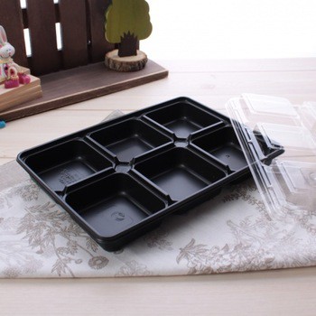 [Made in Korea] 50set Bakery Disposable Plastic Clear Food Box-Bekas ...