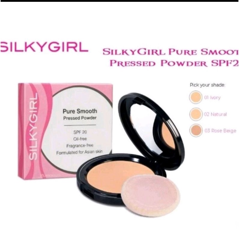 Silkygirl Pure Smooth Pressed Powder | Shopee Malaysia
