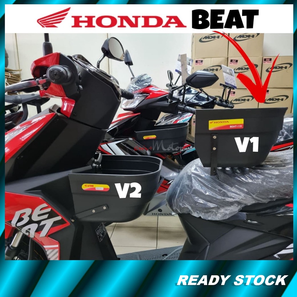 HONDA Beat V2 Versi 2021/V1 Versi Lama Scooter PVC Bakul Motor Raga ...