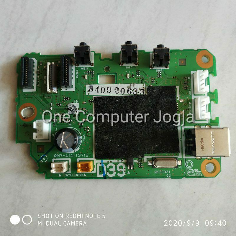 Canon ip2770 logo printer Board d39 QM3 ip 2770 motherboard | Shopee Malaysia