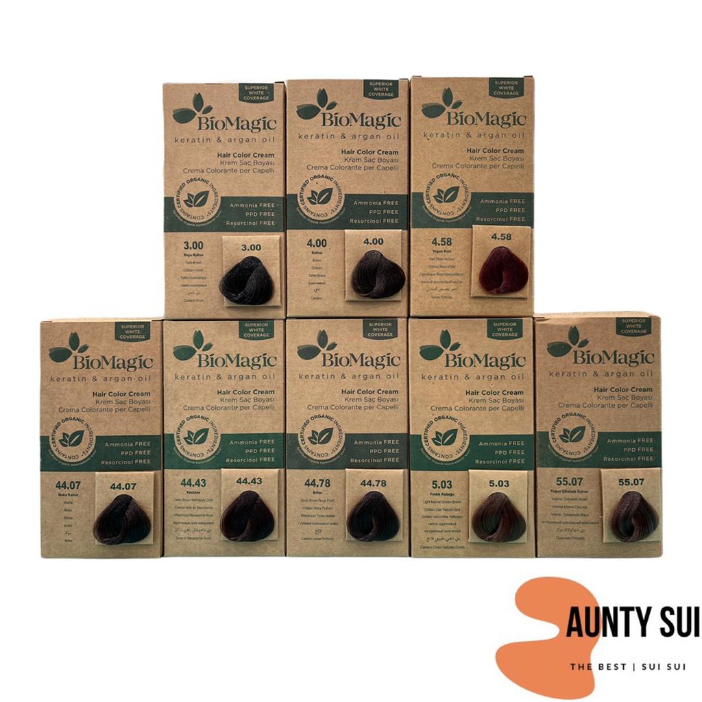 BioMagic Organic Hair Colour Cream | Shopee Malaysia
