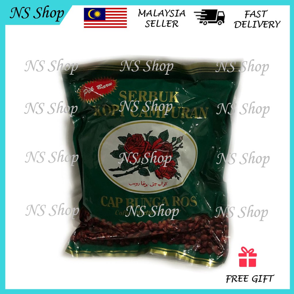 A NS Shop Cap Bunga Ros Serbuk Kopi Campuran. 800g Halus Product ...