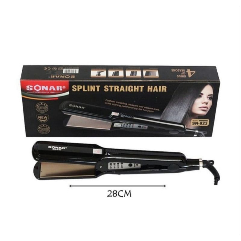 Sonar SN823 Hair Straightener Original Splint Straight Hair Vise ...