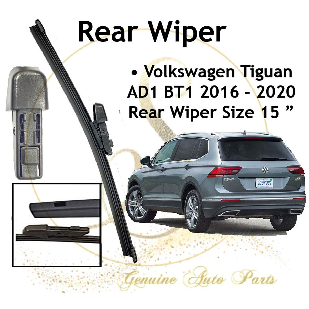 VOLKSWAGEN TIGUAN REAR WIPER AD1 BT1 2016 - 2020 15'' | Shopee Malaysia