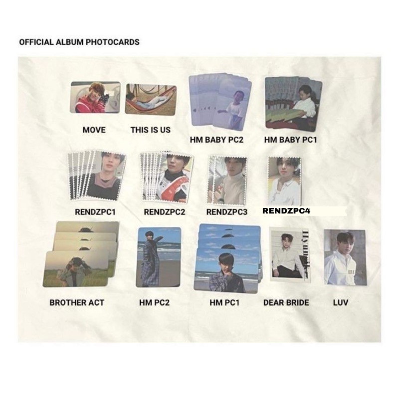 HAPEE JONEE - BTOB HYUNSIK OFFICIAL PHOTOCARDS, POSTCARDS | Shopee Malaysia