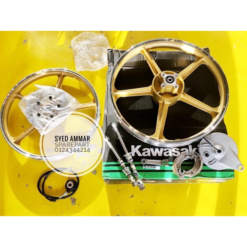 RIM KAWASAKI AR80 YTEQ | Shopee Malaysia