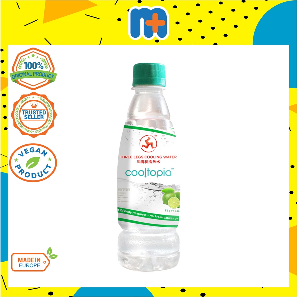 [MPLUS] 3LEGS Cooltopia Cooling Water - Lime 320ml | Shopee Malaysia