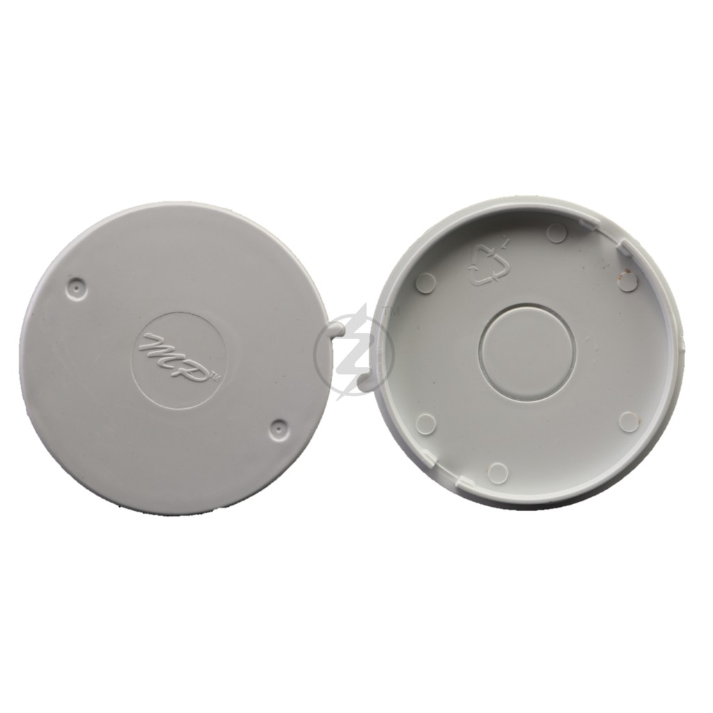 [10Pcs] PVC Lid Round Cover / PVC Box Cover - White | Shopee Malaysia