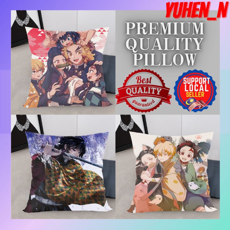 Demon Slayer Pillow / Kimetsu No Yaibai Pillow / Tanjiro / Nezuko ...