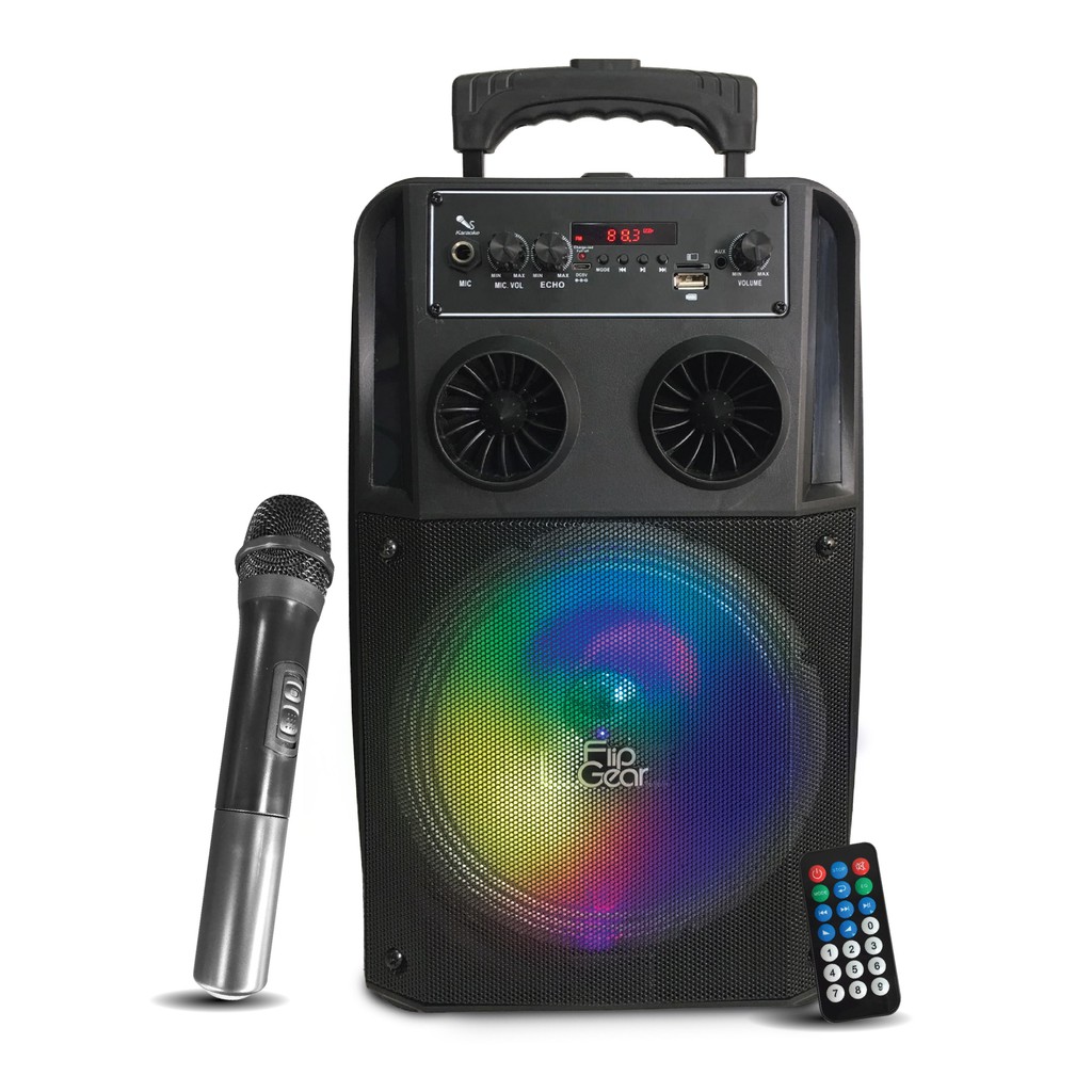 Vinnfier FlipGear Tango 211 WM Portable Speaker with Wireless Mic & Remote Control | Shopee Malaysia