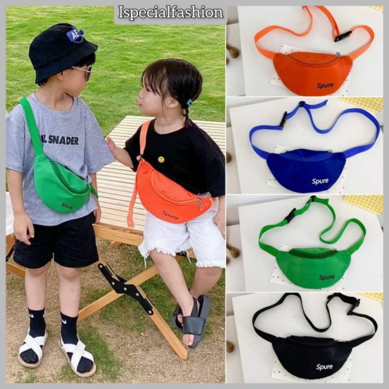 Kid Waterproof Sling Bag Fashion Beg Budak Crossbody Casual Pouch Bag ...