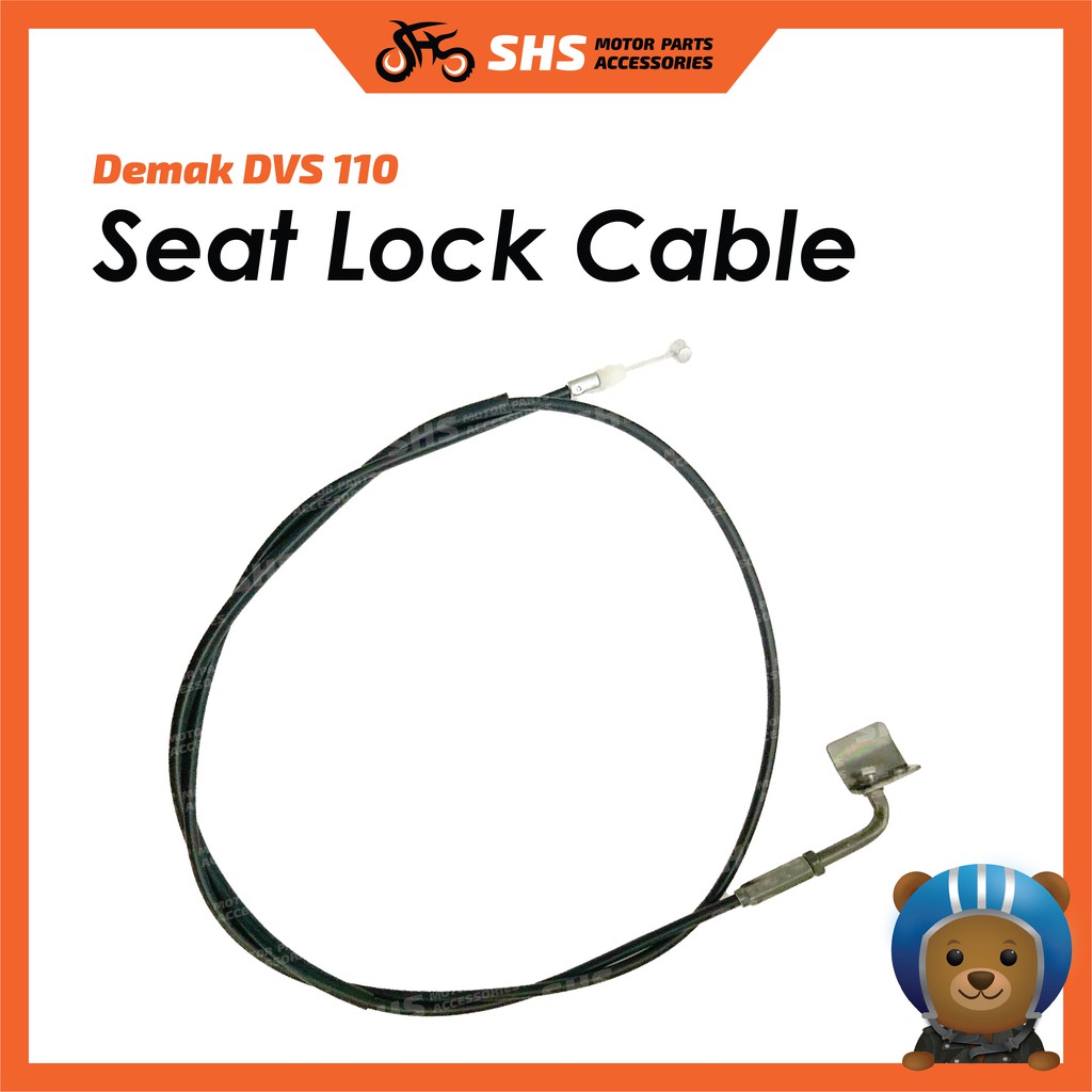 🔥 Demak DVS 110 Seat Lock Cable | Shopee Malaysia