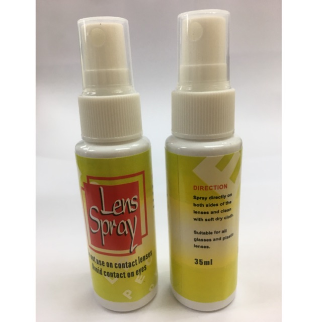 Lens Spray (Spectacle and Sunglasses) 35mL | Shopee Malaysia