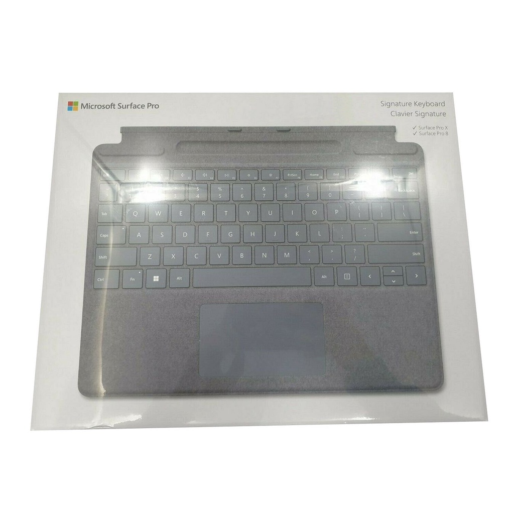 Microsoft Surface Pro Signature Keyboard Cover (Ice Blue) for Surface ...