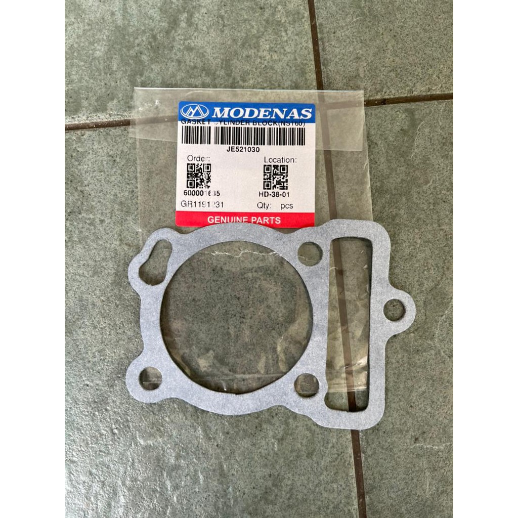 Modenas Pulsar NS160 Gasket Cylinder Block | Shopee Malaysia