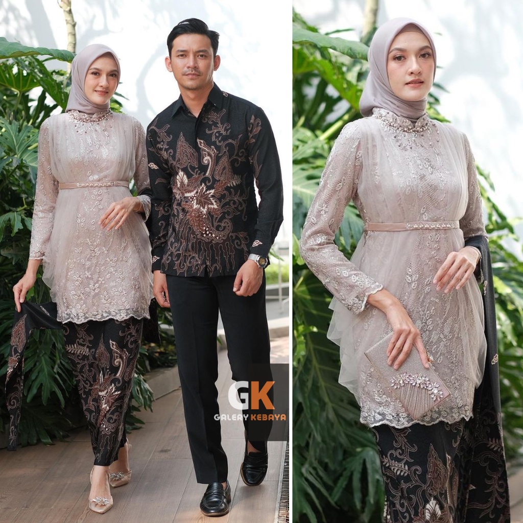 Batik Couple Kebaya Modern Kebaya Fiance Application For The Latest ...