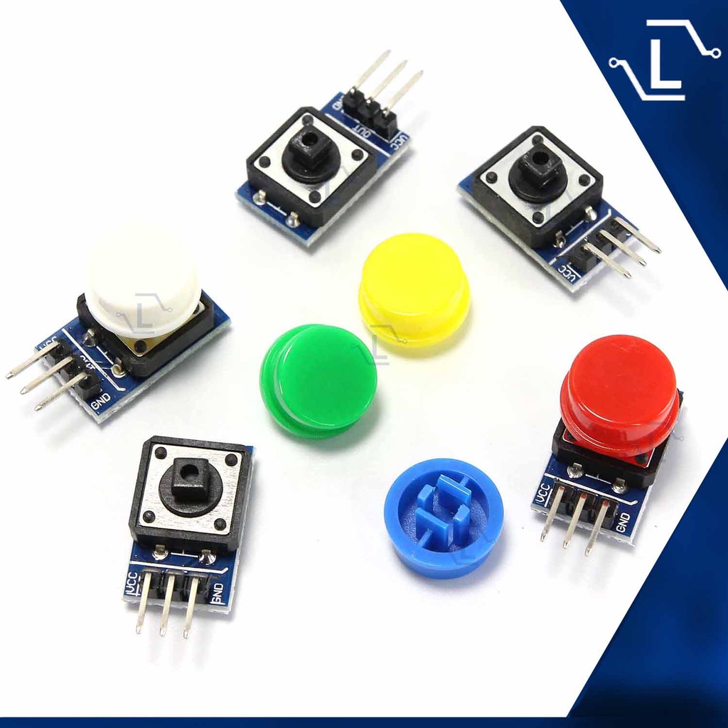 [Luminense] Tactile Switch/ Push Button Module/ Arduino switch/ Momentary Switch | Shopee Malaysia