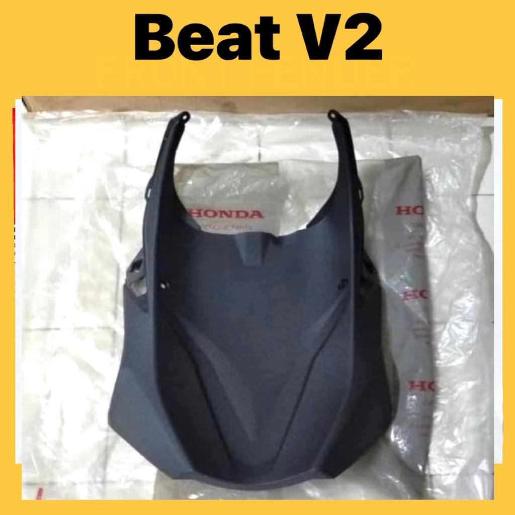 Original Honda Beat 110 V2 Beat110 Fi V2 New Black Front Lower Cover ...