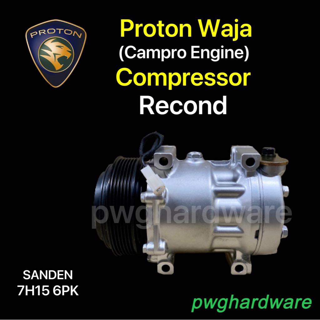 Recond Aircond Compressor Proton Waja 1.6cc Campro Engine / Proton Waja ...