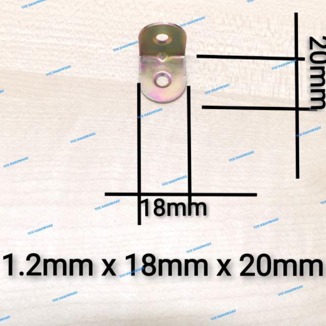 Metal L Bracket L Shape Bracket chrome & Rainbow Colour 1.0mm&1.2mm ...