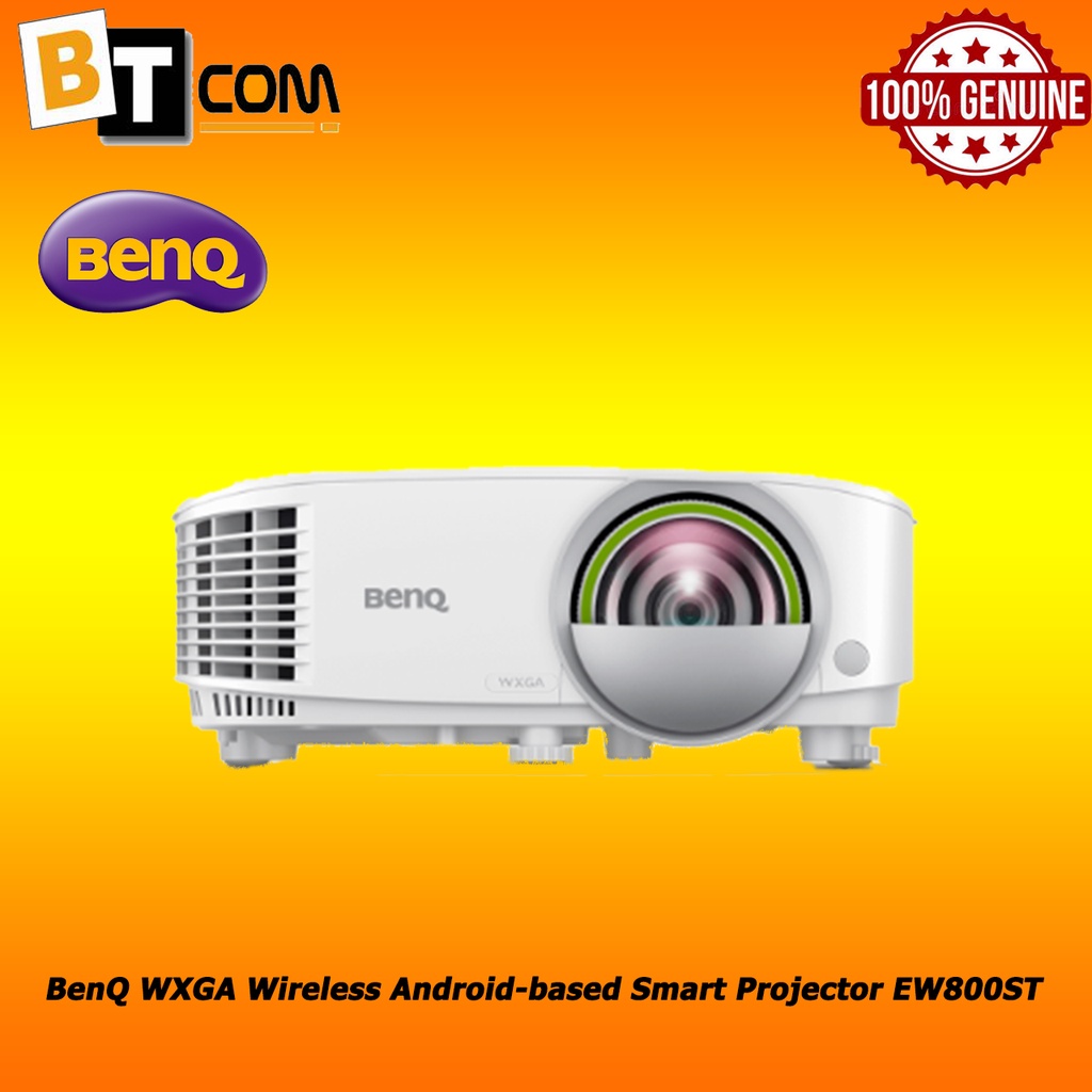BenQ WXGA Wireless Android-based Smart Projector EW800ST | Shopee Malaysia