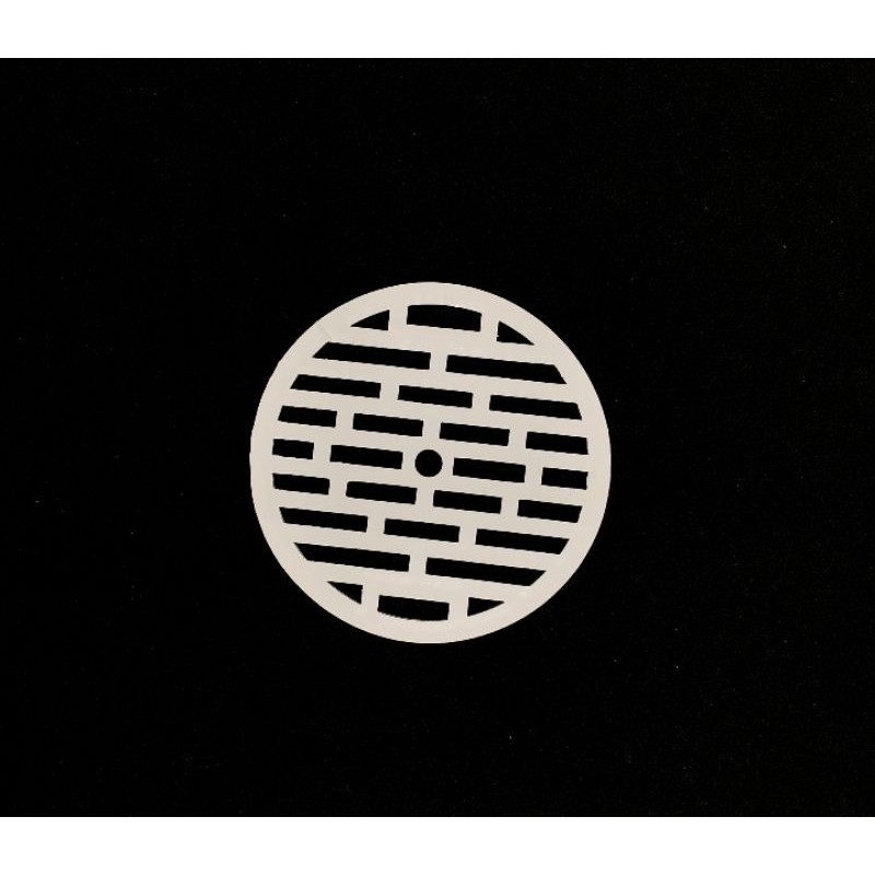 PVC 4" ROUND FLOOR GRATING | Shopee Malaysia