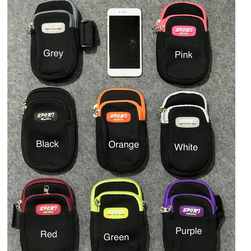 Ready Stock!! Sport Gym Jogging Outdoor Arm Band Pouch Handphone Bag ...