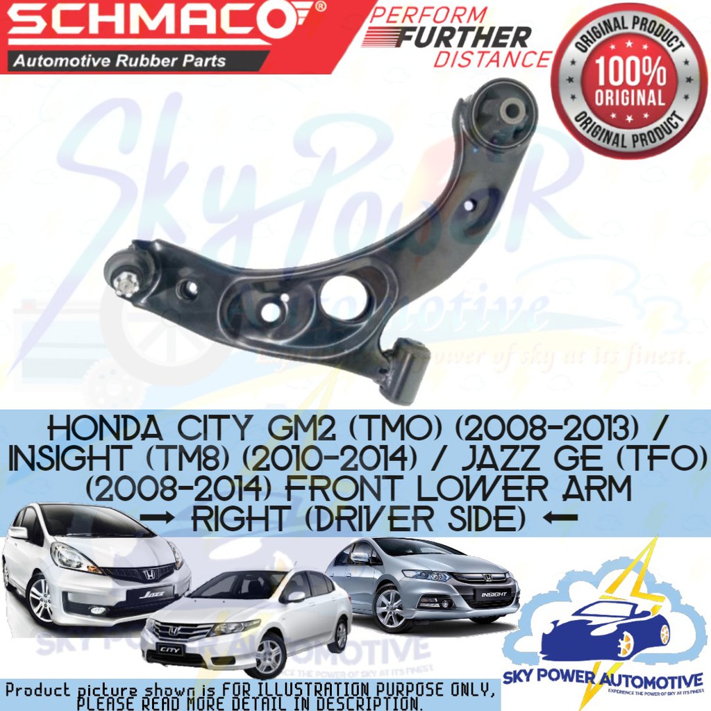 HONDA CITY GM2 TMO (2008-2013) / INSIGHT TM8(2010-2014)/ JAZZ GE(TFO ...