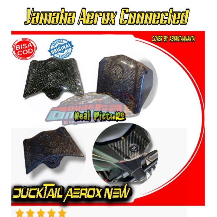 Ducktail Covertail Aerox New Carbon Kevlar Hexagon Twill | Shopee Malaysia