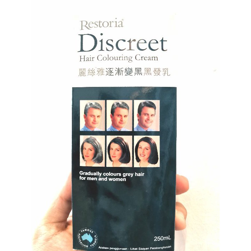 RESTORIA DISCREET Colour Restoring Cream 250ml | Shopee Malaysia