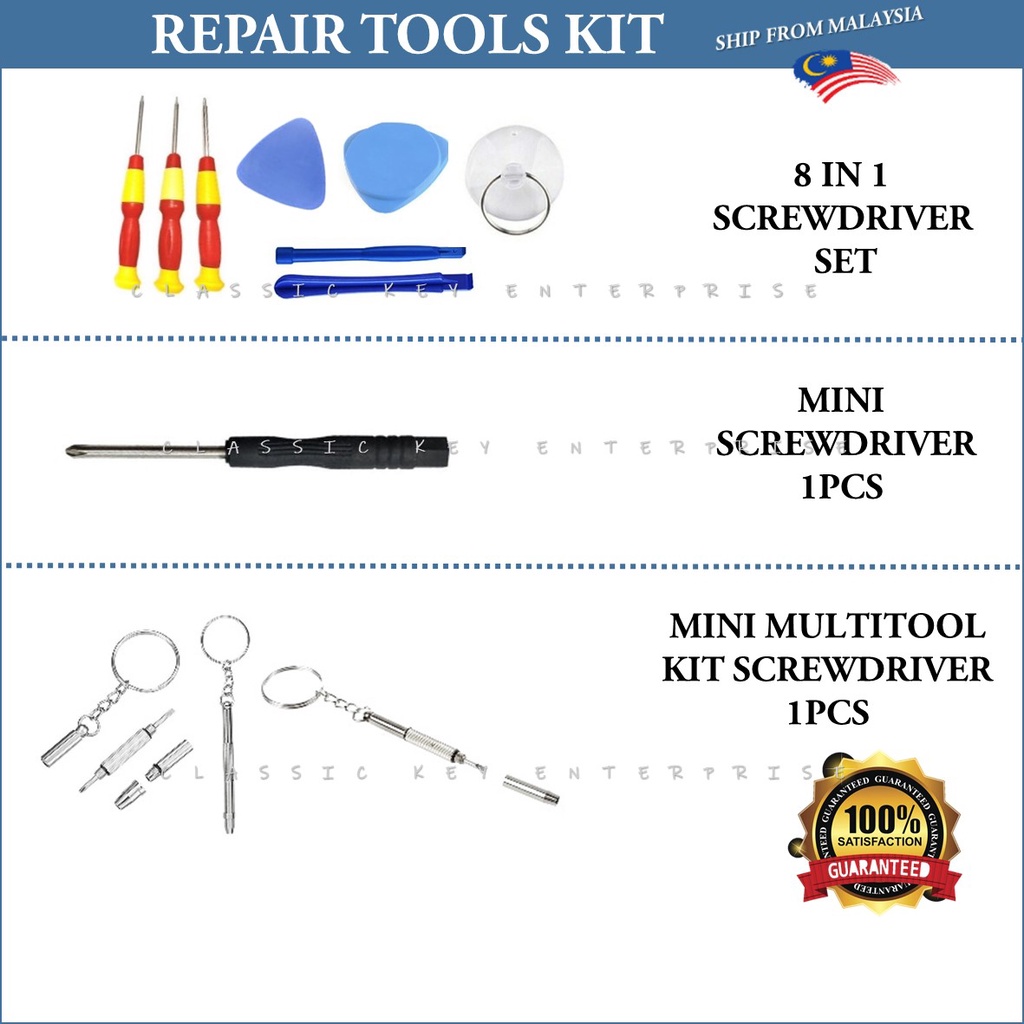 DIY Repair Tools Kit Opening Tool Screwdriver Set for Hand Tools Set ...
