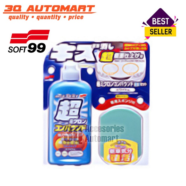 SOFT99 Micro Liquid Compound - White (250ml) | Shopee Malaysia