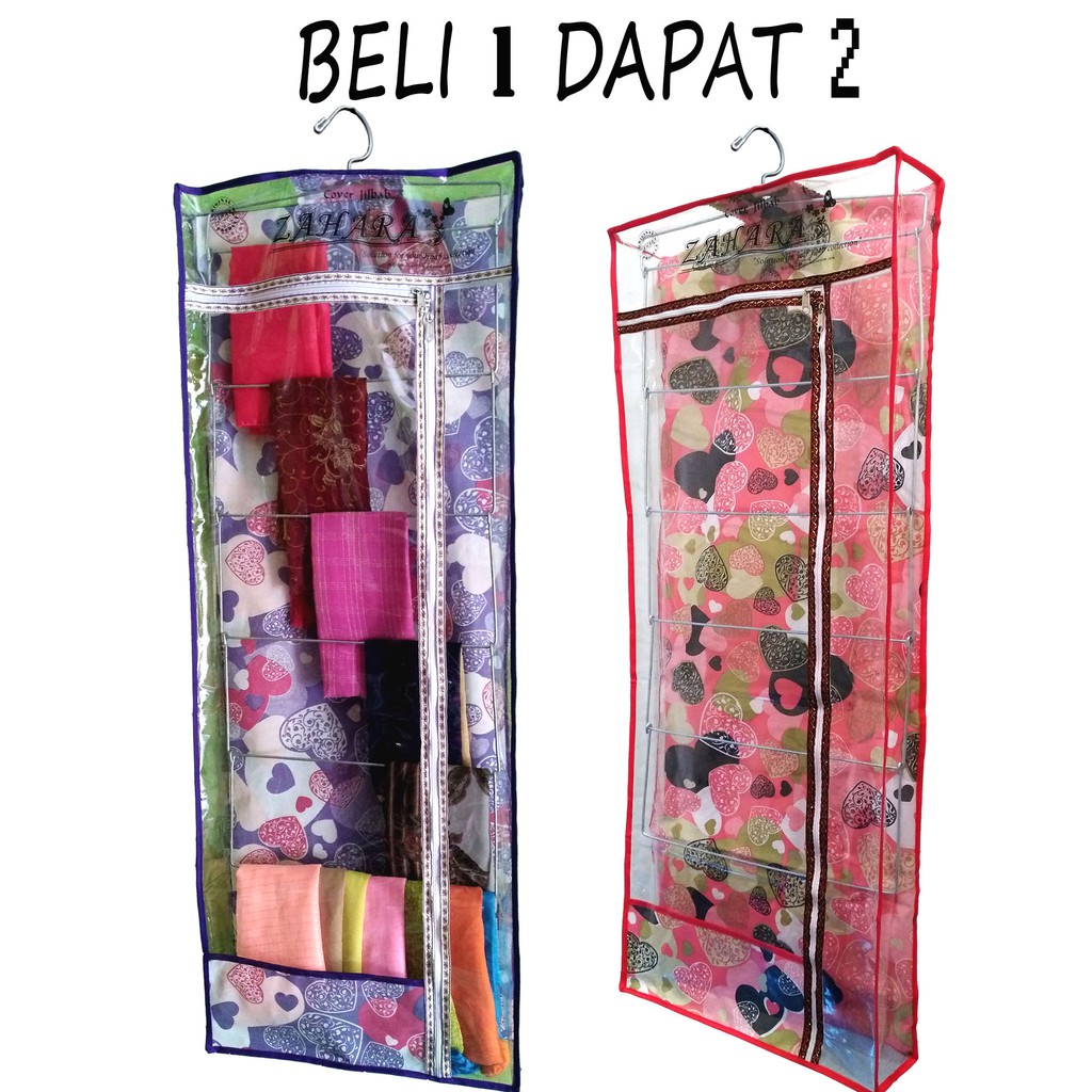 Hijab Rack Hanging Buy 1 Get 2 pcs | Shopee Malaysia