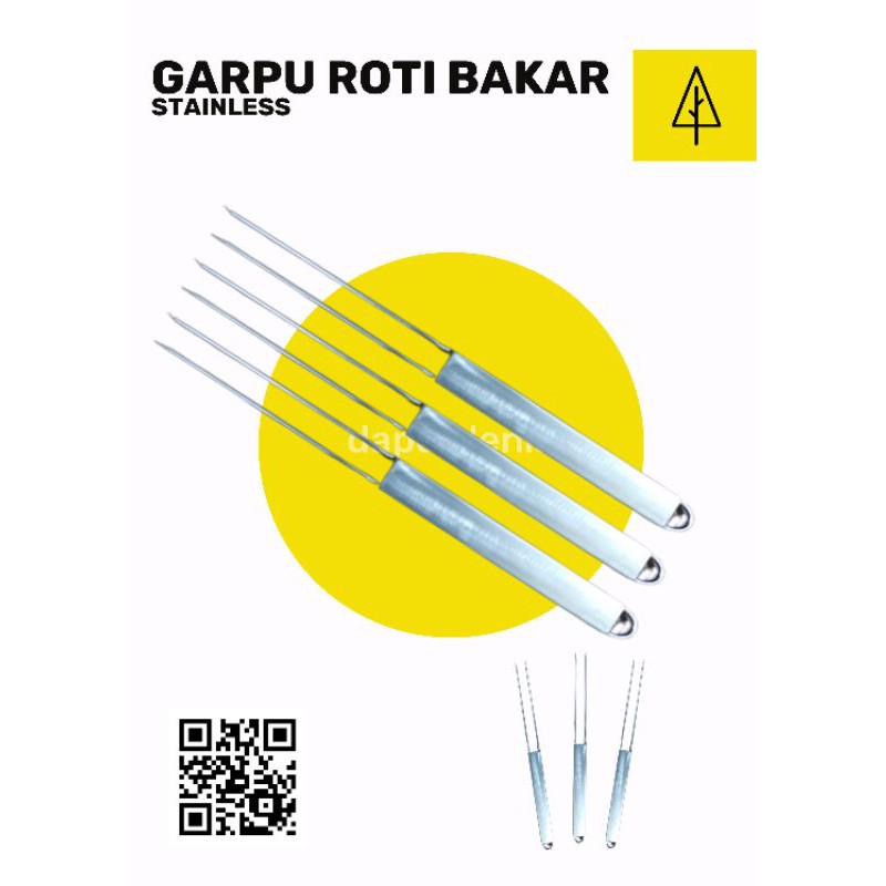 Stainless TOAST BREAD FORK / STAINLESS BREAD STICK / MEAT FORK ...