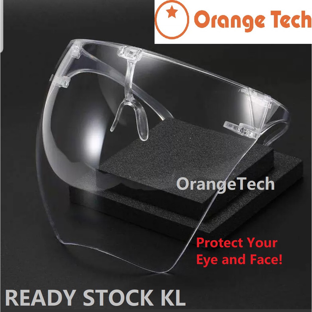 Spec Glass Face Mask Face Shield Spec Shield Eye Protection, Bike Glass ...