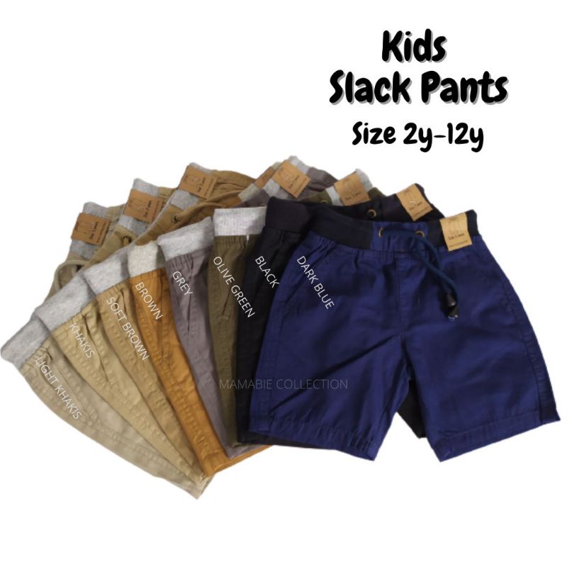 🔥🔥Kids Short Pants Seluar Pendek Budak Short Pants Boy Slack Kids ...