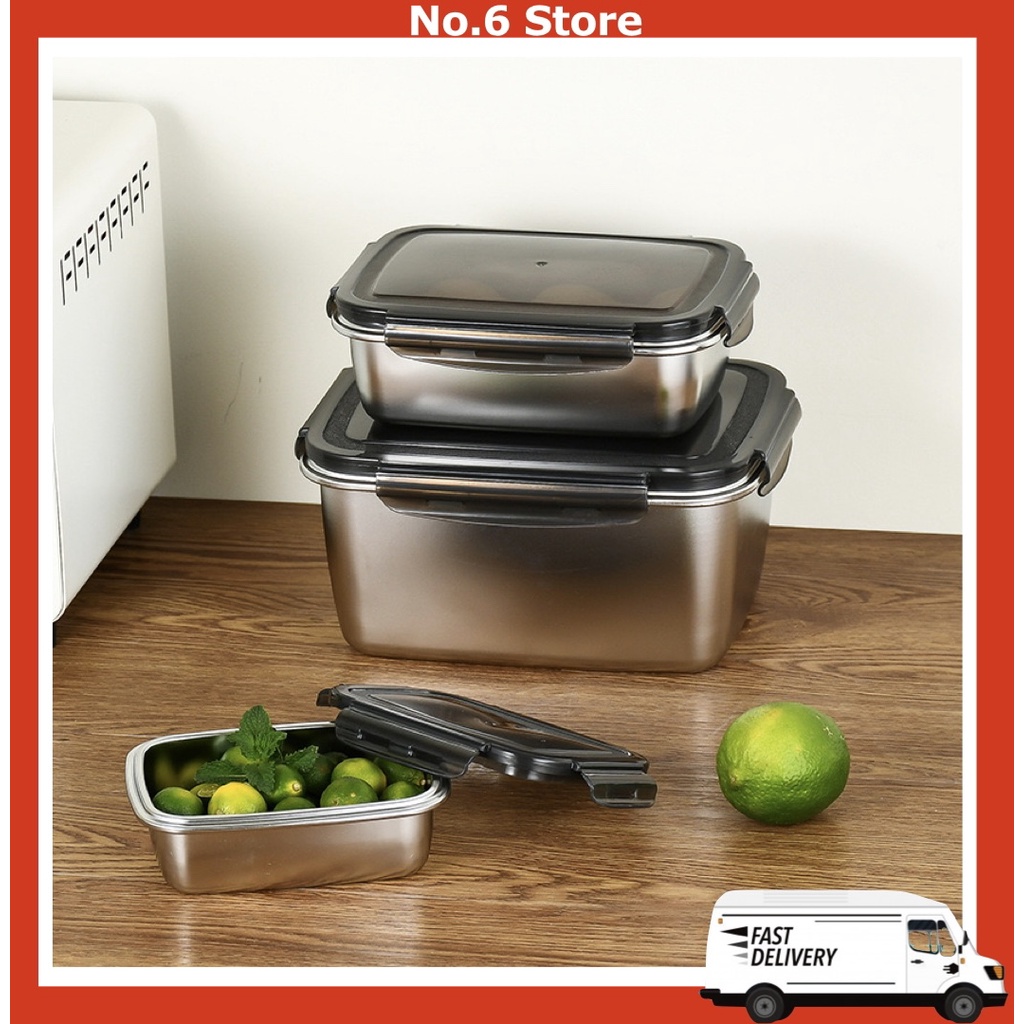 Korea Style Stainless Steel Food Container Lunch Box Stainless Steel ...