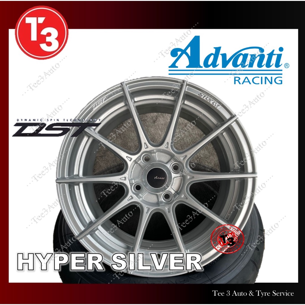 15" Advanti Storm S1 N719 DST Sport Rim Car Wheel | Shopee Malaysia