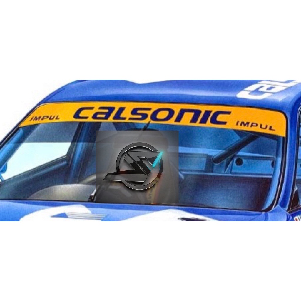(Ready Stock) S80# Impul Calsonic Impul Windshield Vinyl Decal Sticker ...