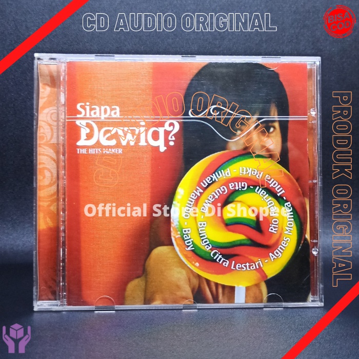 Dewiq CD - WHO IS DEWIQ? The HITS MAKER IPANG GITA GUTAWA AGNES MONICA ...