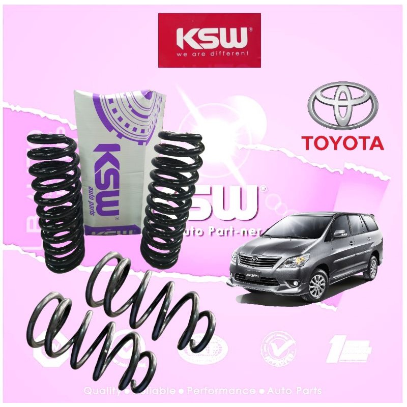 Toyota Innova TGN40 2005 KSW Coil Spring | Shopee Malaysia
