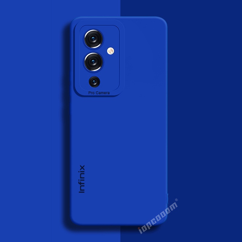 Solid Color Soft Camera Case Infinix Note 12 Pro VIP 12i G96 G88 5G 4G Casing Original Liquid ...