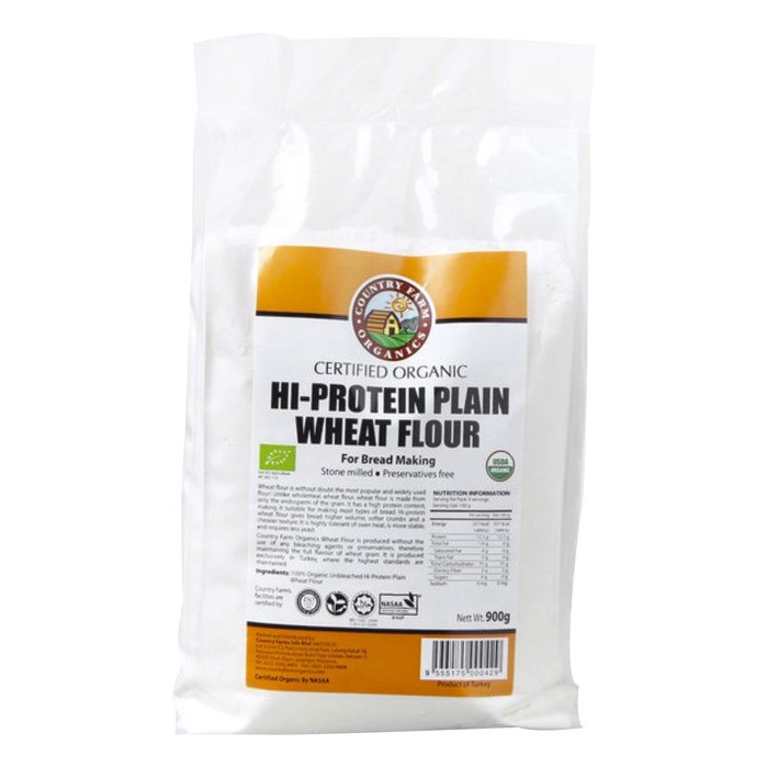 COUNTRY FARM Organic Hi-Protein Plain Wheat Flour | Shopee Malaysia