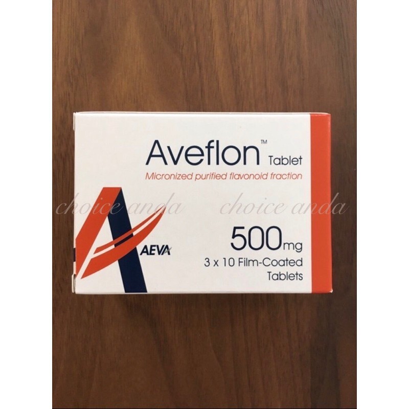 (Expiry Date 02/23) Aveflon Micronized Purified Flavonoid Fraction ...