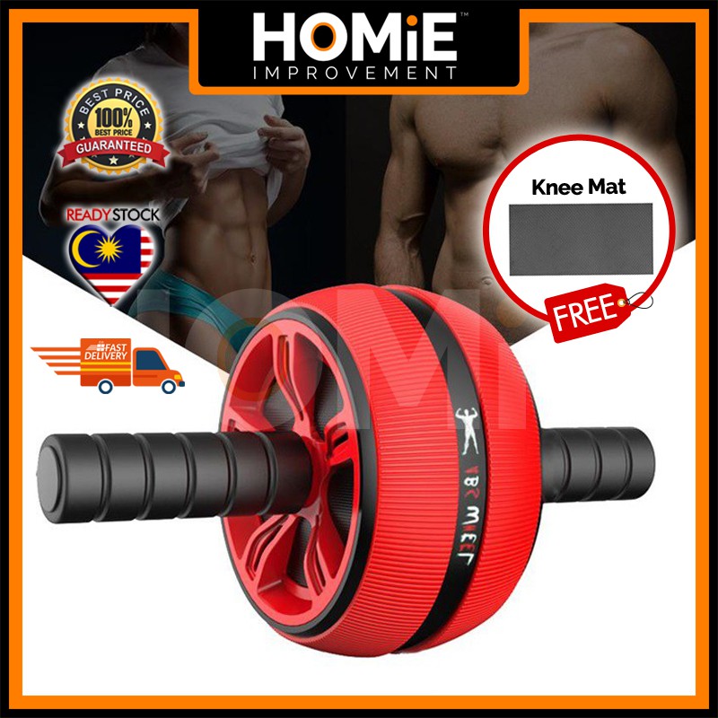 [NEW] 🔥Super Large Silent Abdominal Muscle Roller Ab Wheel Exercise ...