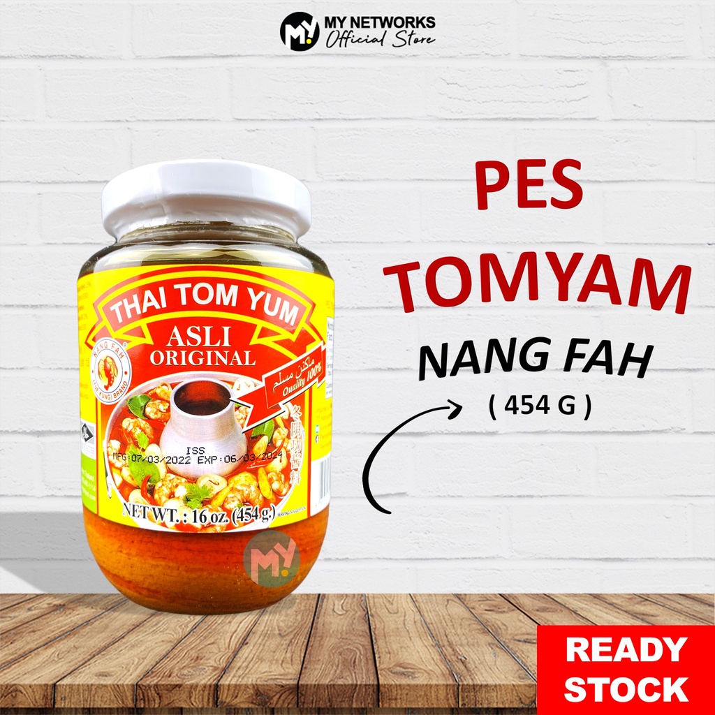 🔥𝗢𝗥𝗜𝗚𝗜𝗡𝗔𝗟 🇹🇭 | PES TOMYAM NANG FAH ASLI 454G | TOM YUM PASTE THAILAND ...