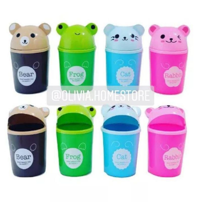 Character mini Trash Can | Shopee Malaysia
