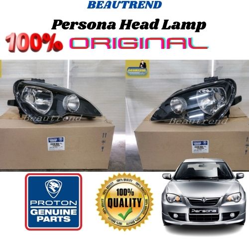 Proton Gen 2 Persona Head Lamp Black Original Headlight Lampu Depan ...